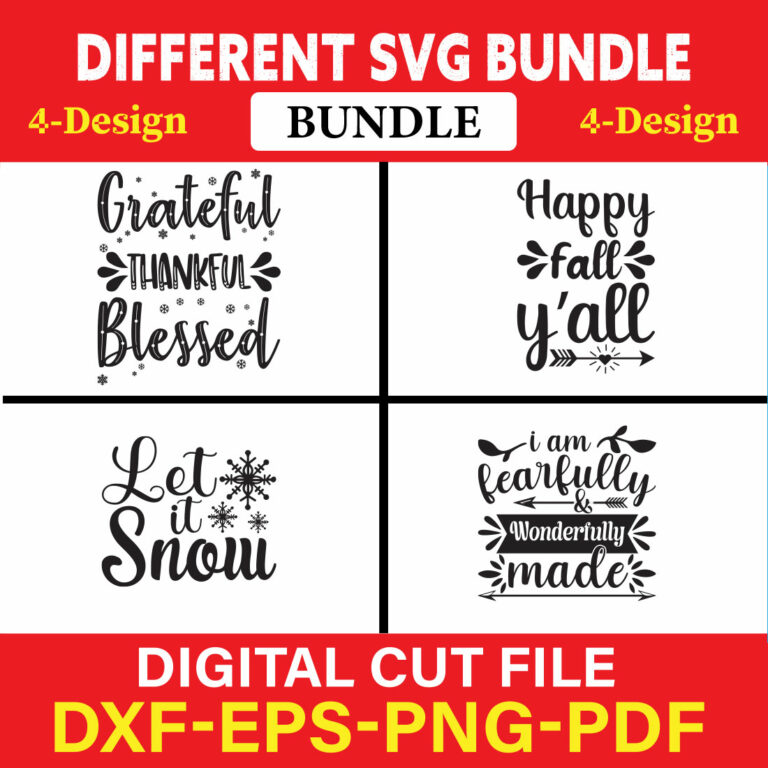 Different T-shirt Design Bundle Vol-1 - MasterBundles