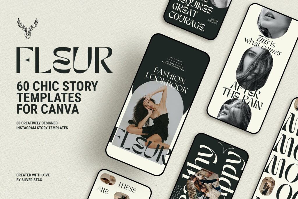 Fleur - Canva Instagram Stories – MasterBundles