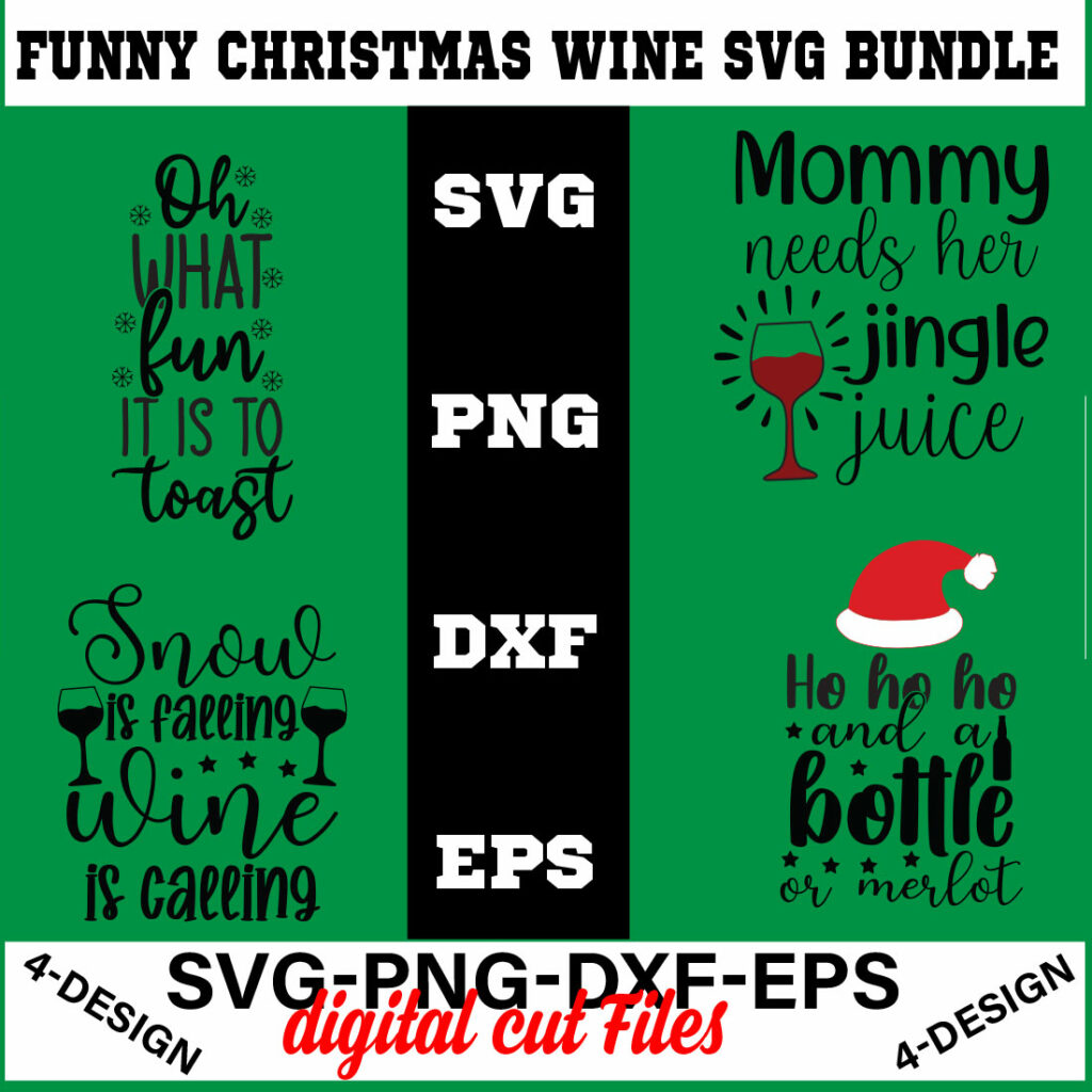 Christmas Svg Bundle Funny Christmas Svg Cut File Cricut Clip Art