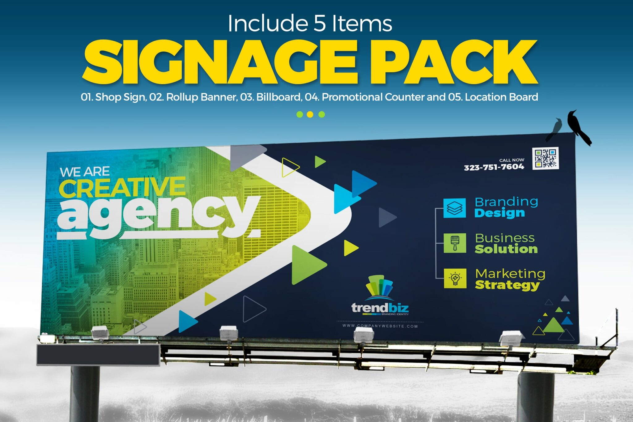 Digital Signage : Banner, Billboard – MasterBundles