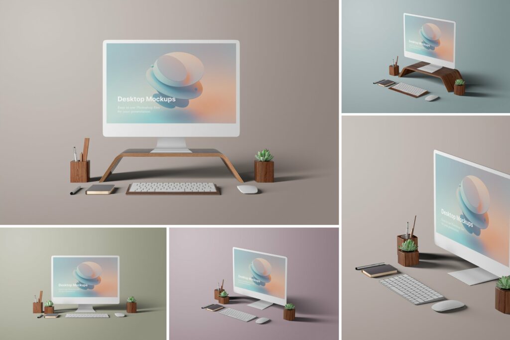 Desktop Mockups – MasterBundles