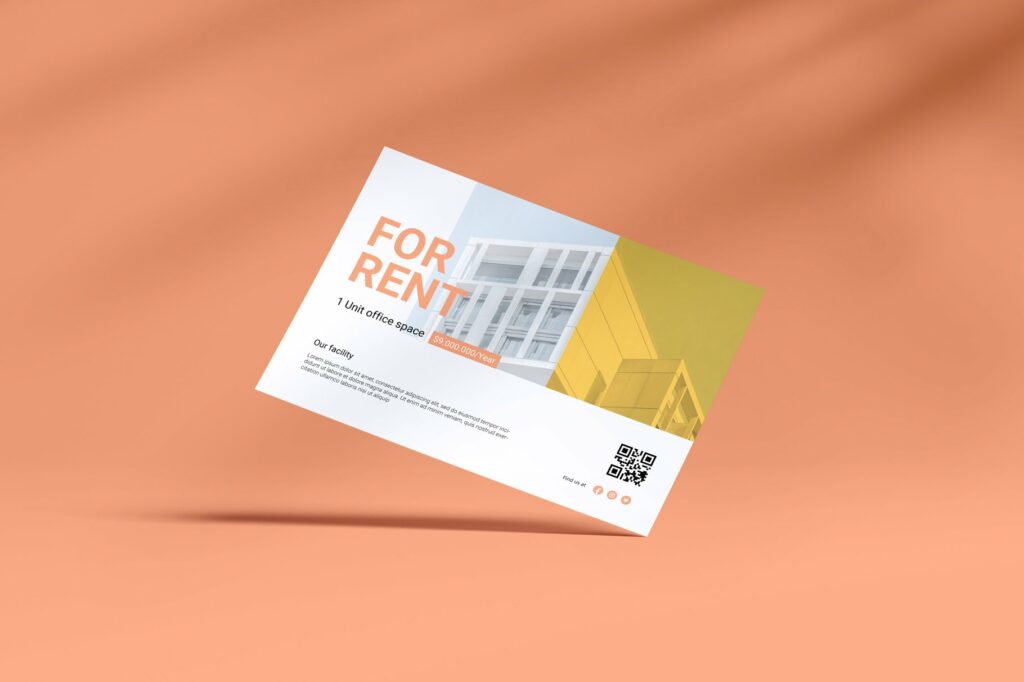 Landscape Flyer Mockup – MasterBundles