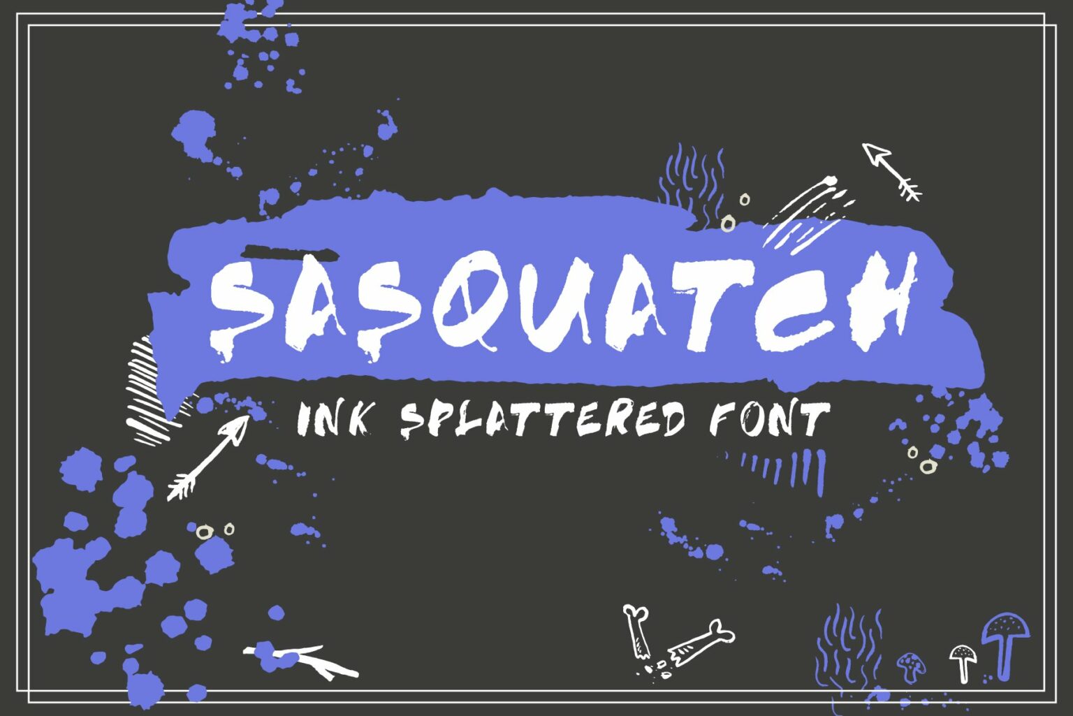 SASQUATCH HAND TEXTURED Font – MasterBundles