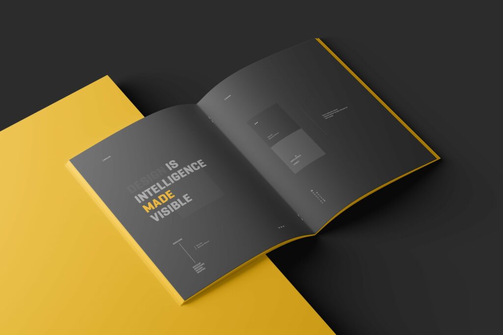 US Letter Brochure Mockup Set – MasterBundles