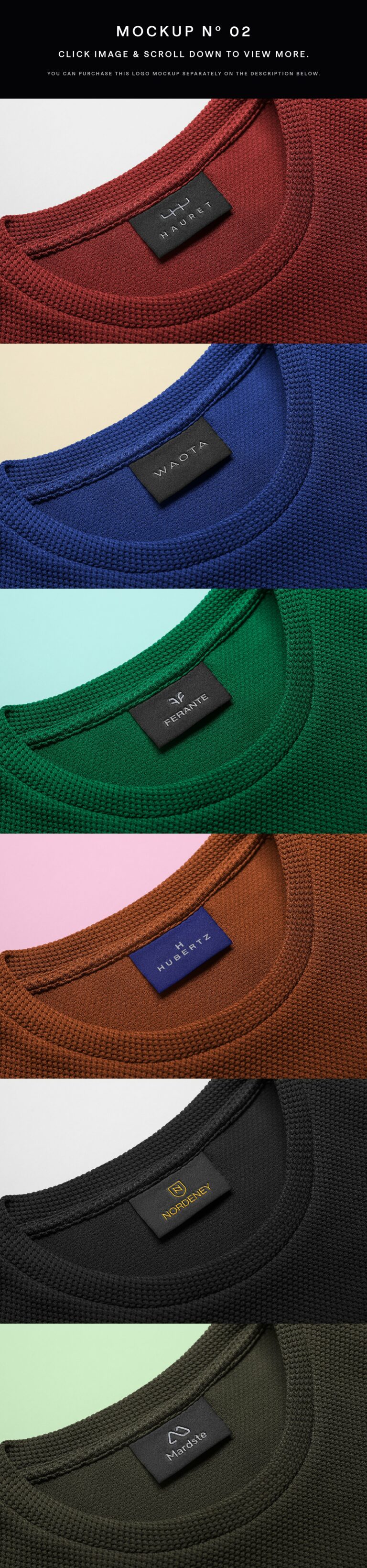 30 Apparel Tag & Labels Logo Mockups – MasterBundles