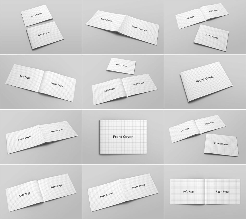 Brochure Catalog Mockup Bundle – MasterBundles