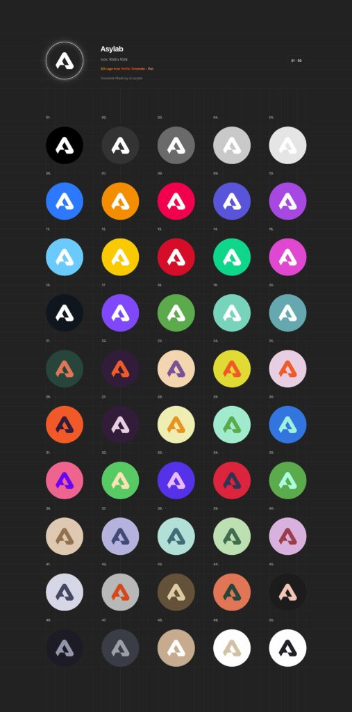 Mobile OS Icon Template Mockup - PSD – MasterBundles