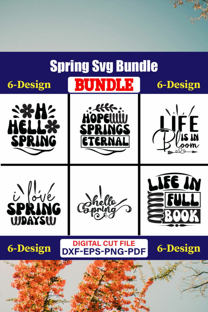 Spring T-shirt Design Bundle Vol-02 - MasterBundles