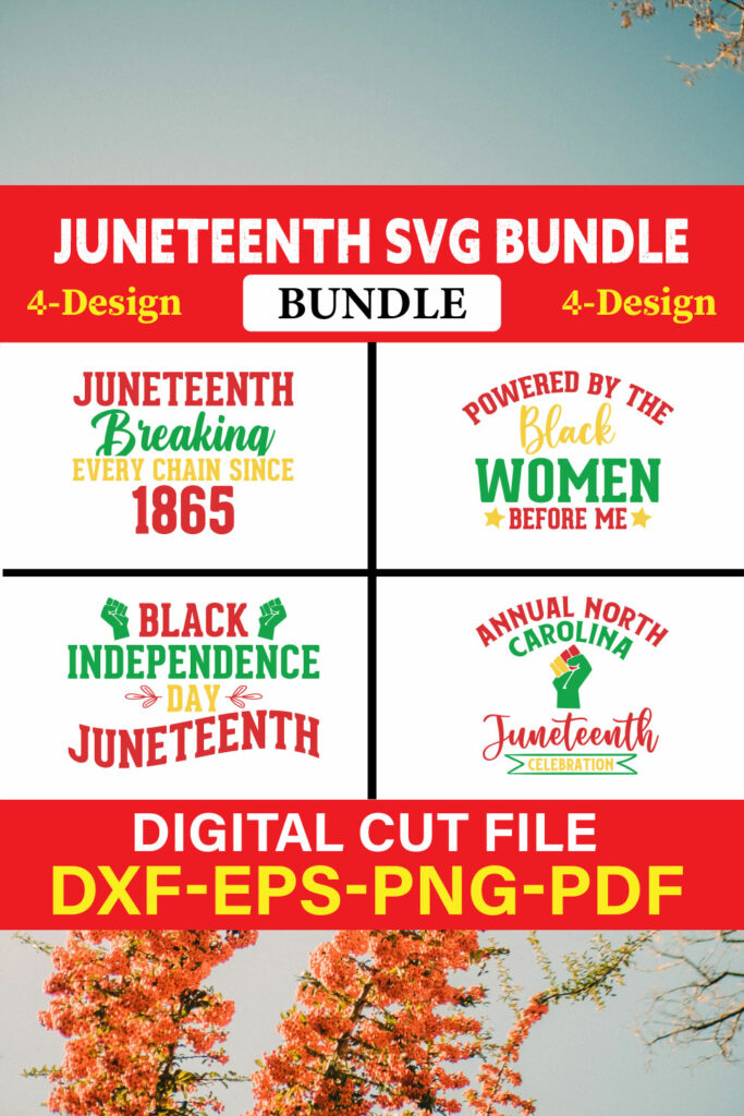 Juneteenth T-shirt Design Bundle Vol-1 - MasterBundles