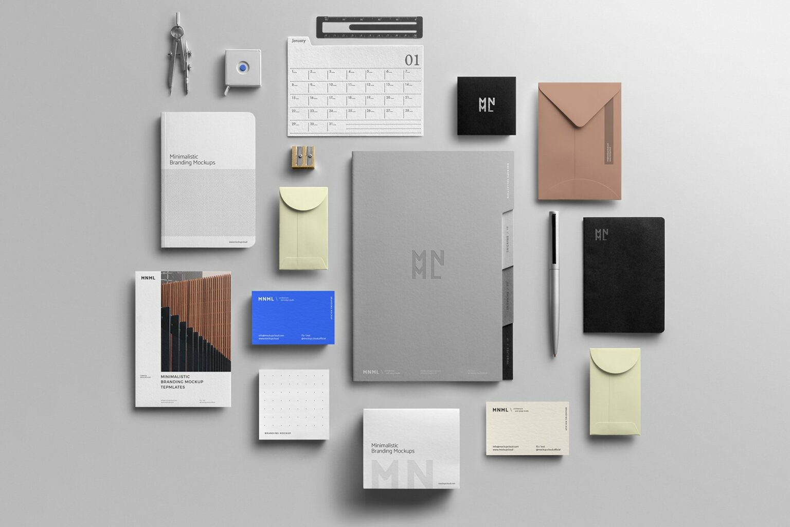 MNML / Branding Mockup – MasterBundles