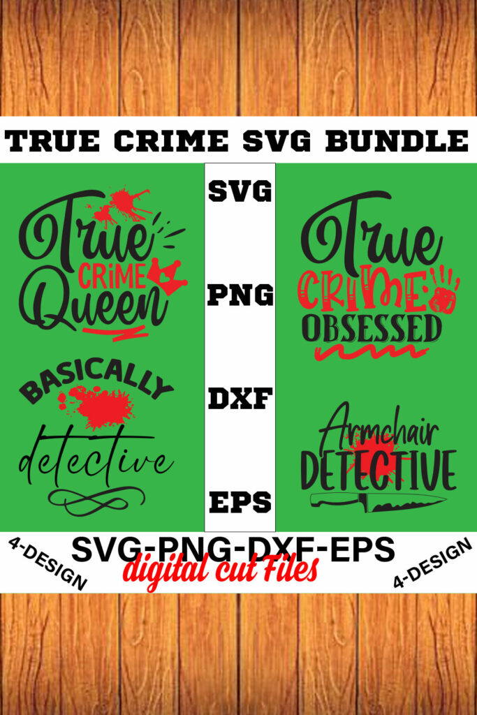 True Crime SVG Bundle Vol-03 - MasterBundles
