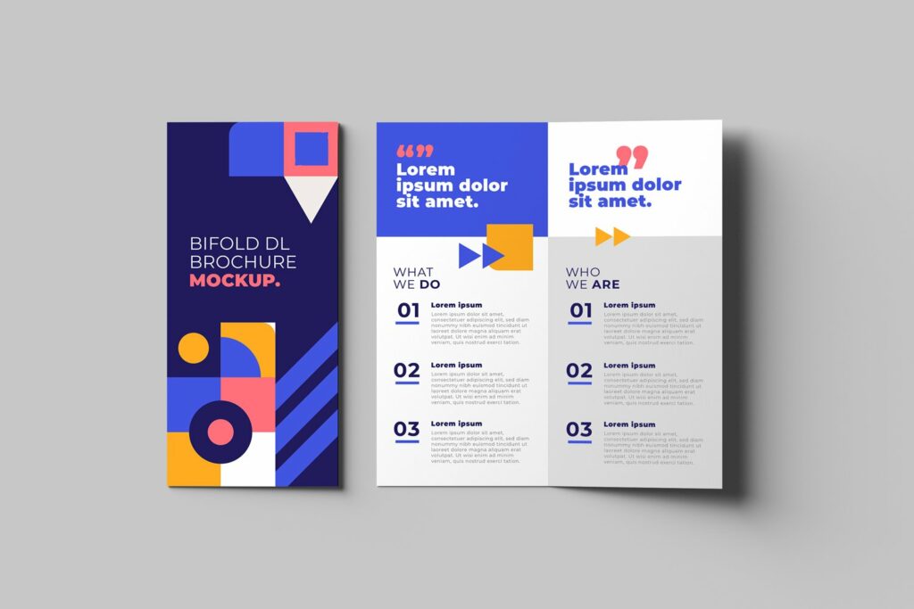 Bifold DL Brochure Mockups – MasterBundles