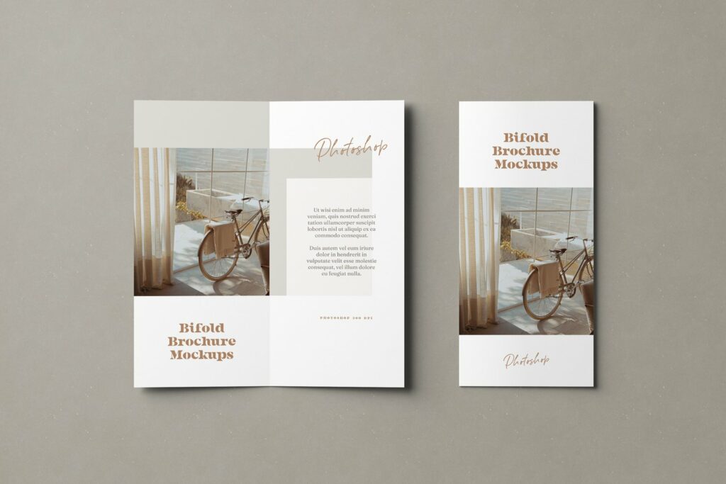 Bifold DL Brochure Mockups – MasterBundles
