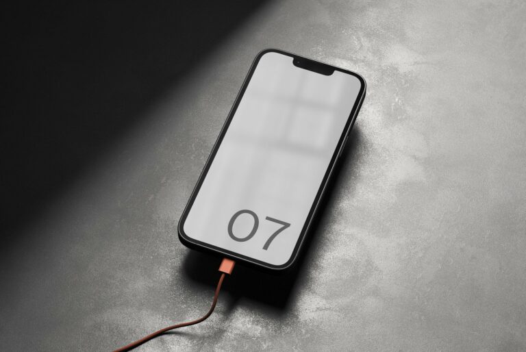 iPhone 13 07 Standard Mockup – MasterBundles