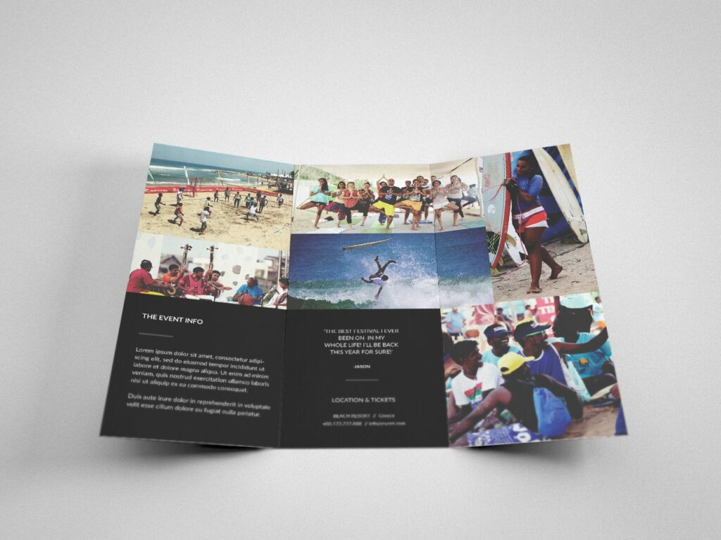 Event Tri-Fold Brochure – MasterBundles