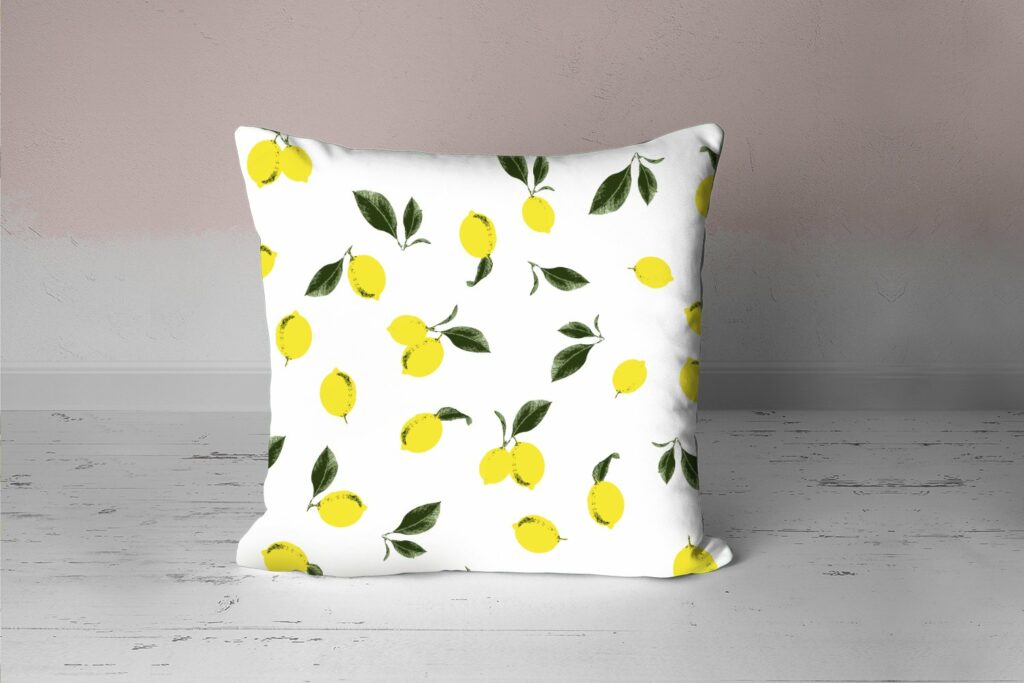 Summer Lemons | Vector Pattern – MasterBundles