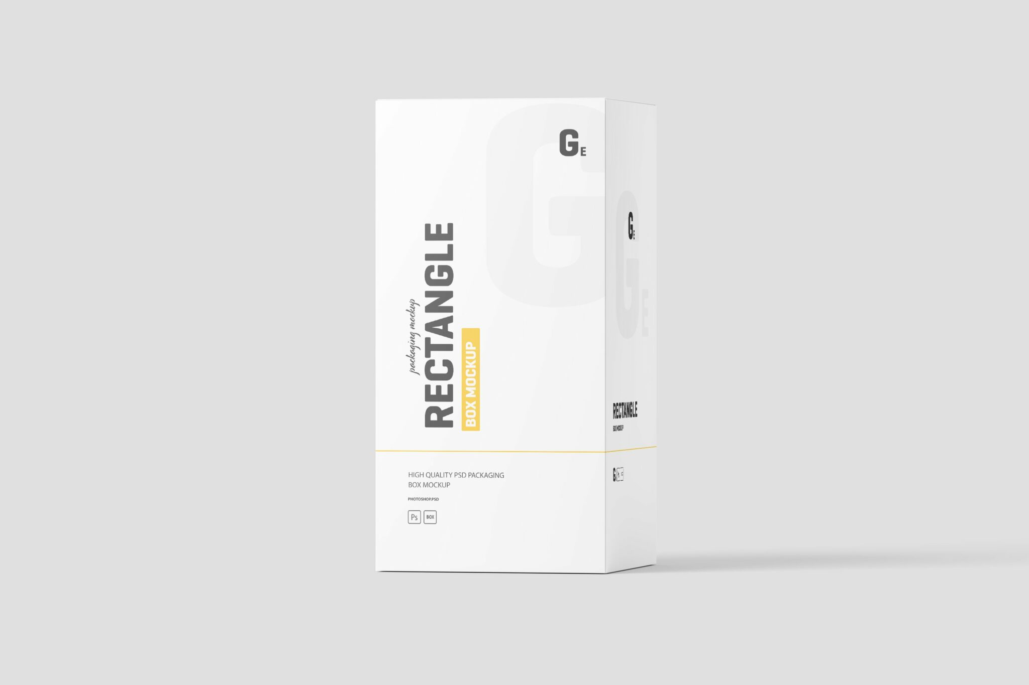 Rectangle Box Packaging Mockup – MasterBundles