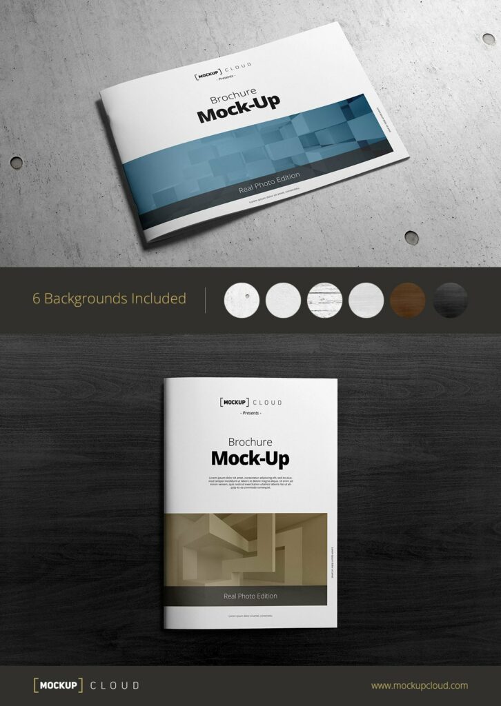 Brochure Mock-Up Bundle – MasterBundles