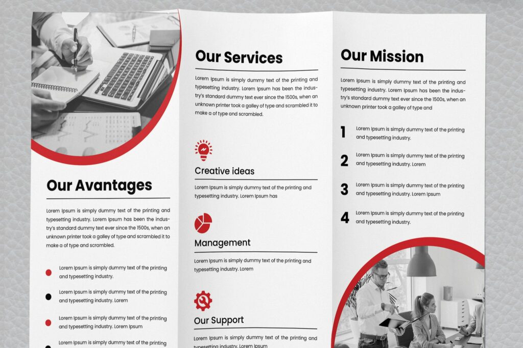 Trifold Brochure Design Layout – MasterBundles