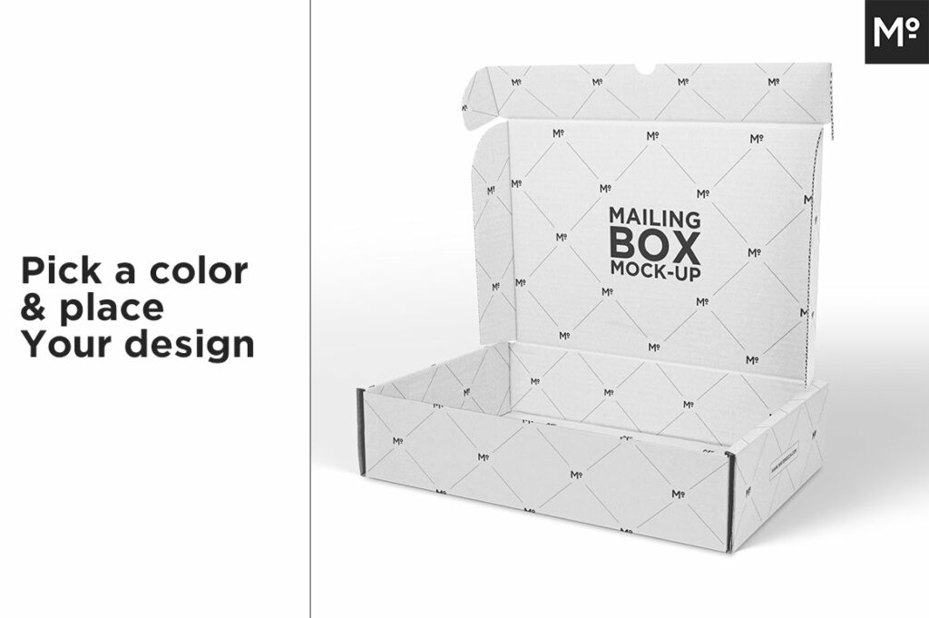 Mailing Box Mock-up – MasterBundles