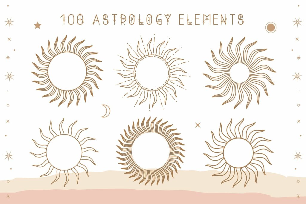 Astrology mystical font – MasterBundles