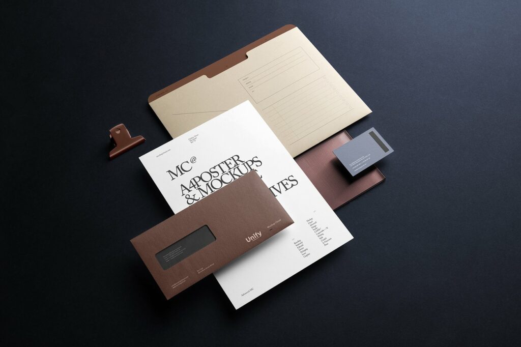 Unify Branding Mockup Kit – MasterBundles