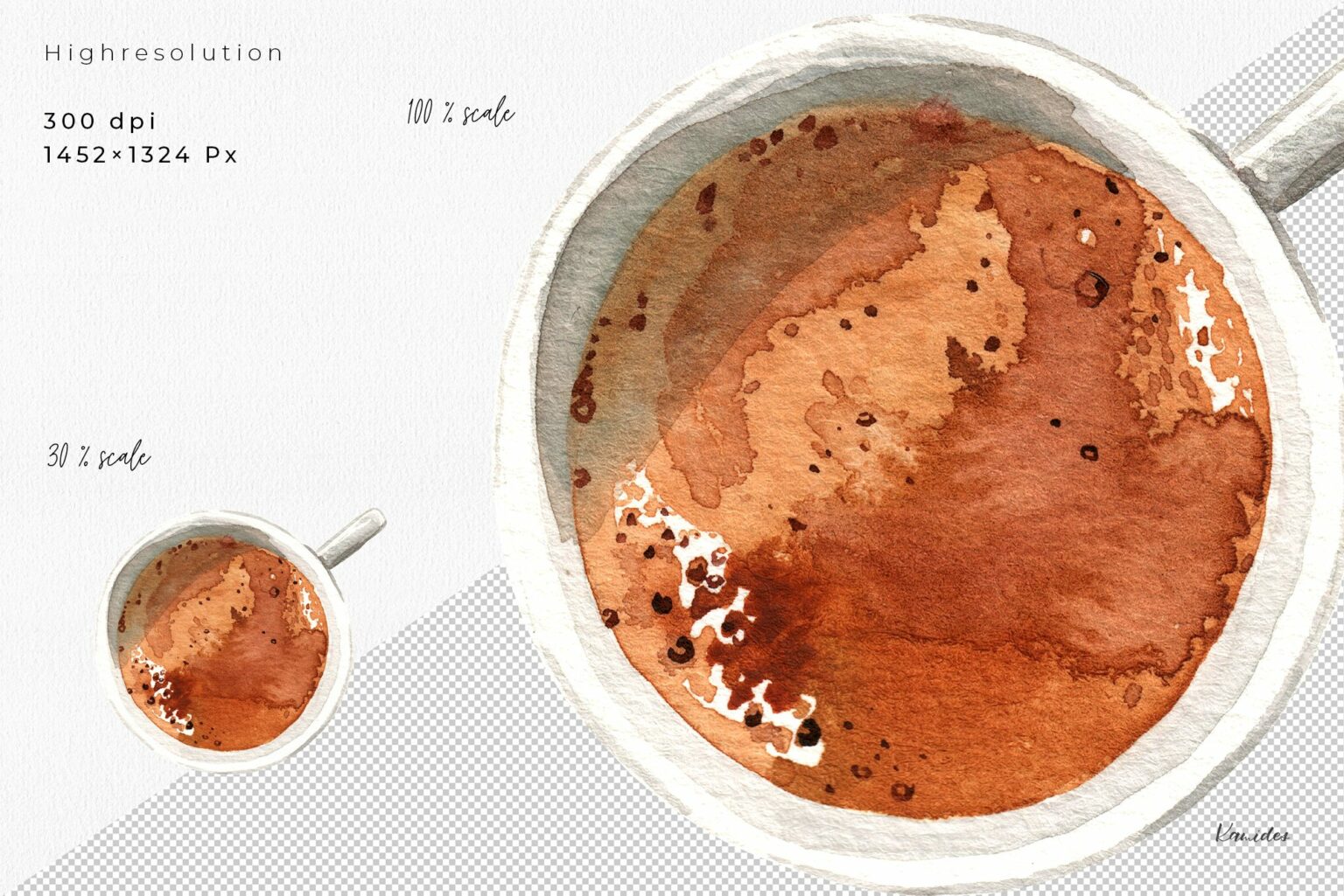 Watercolor COFFEE Clipart & Pattern – MasterBundles