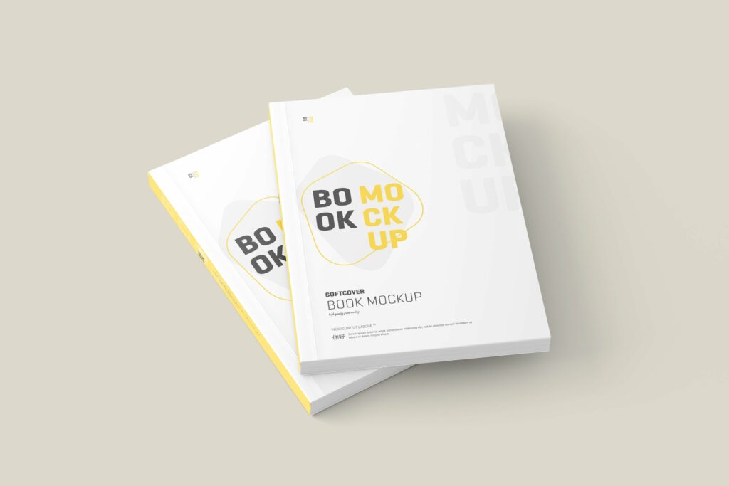 Softcover Book Mockup – MasterBundles