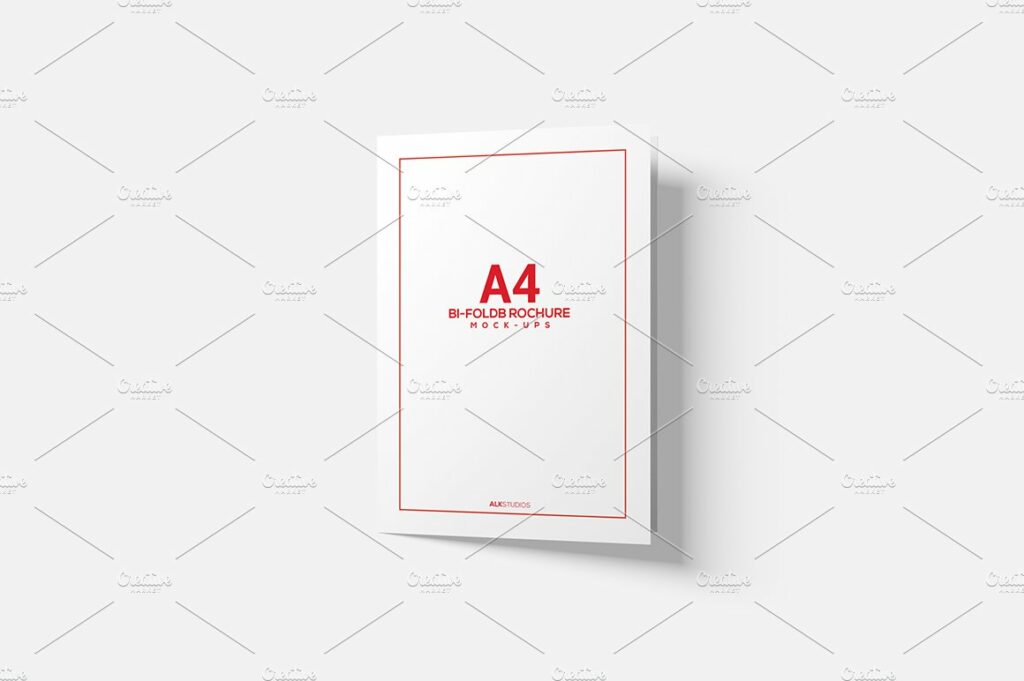 A4 A5 Bi-Fold Brochure Mock-Up – MasterBundles