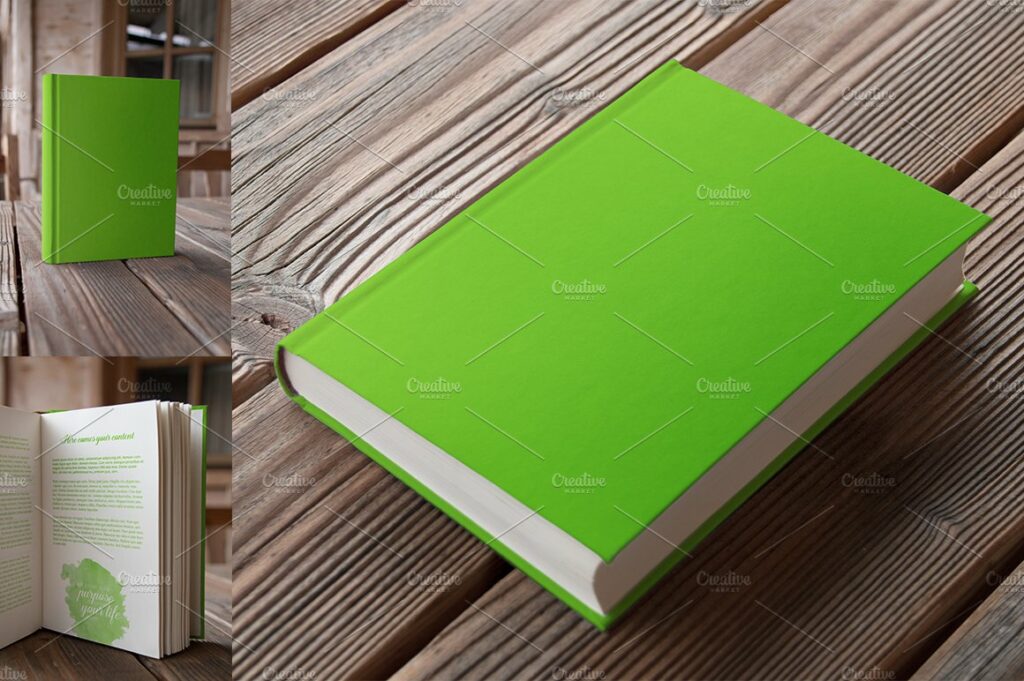 Authentic Book Mockups Vol. 01 – MasterBundles