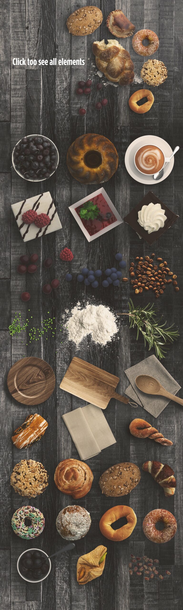 Bakery Scene Creator Top View – MasterBundles