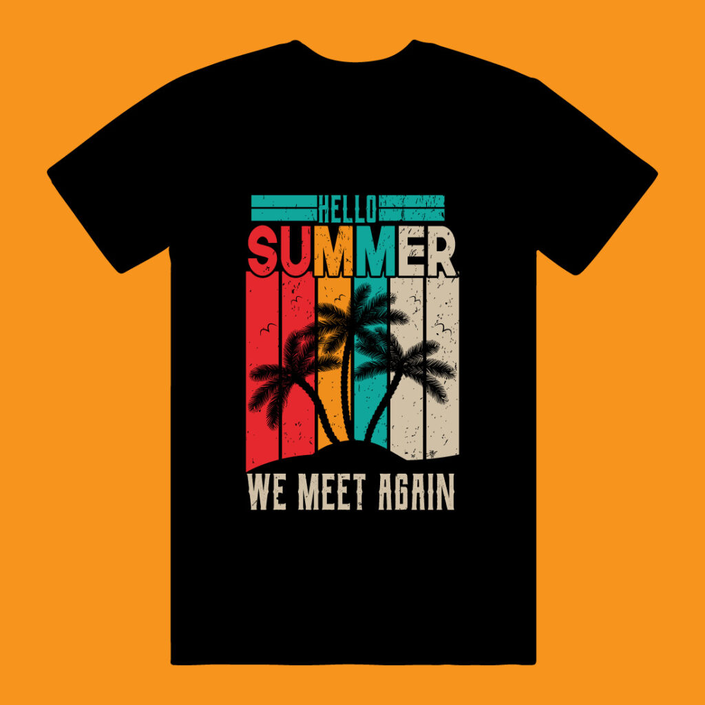15+ Summer, surf, sunrise, california, beach t-shirt design bundle ...