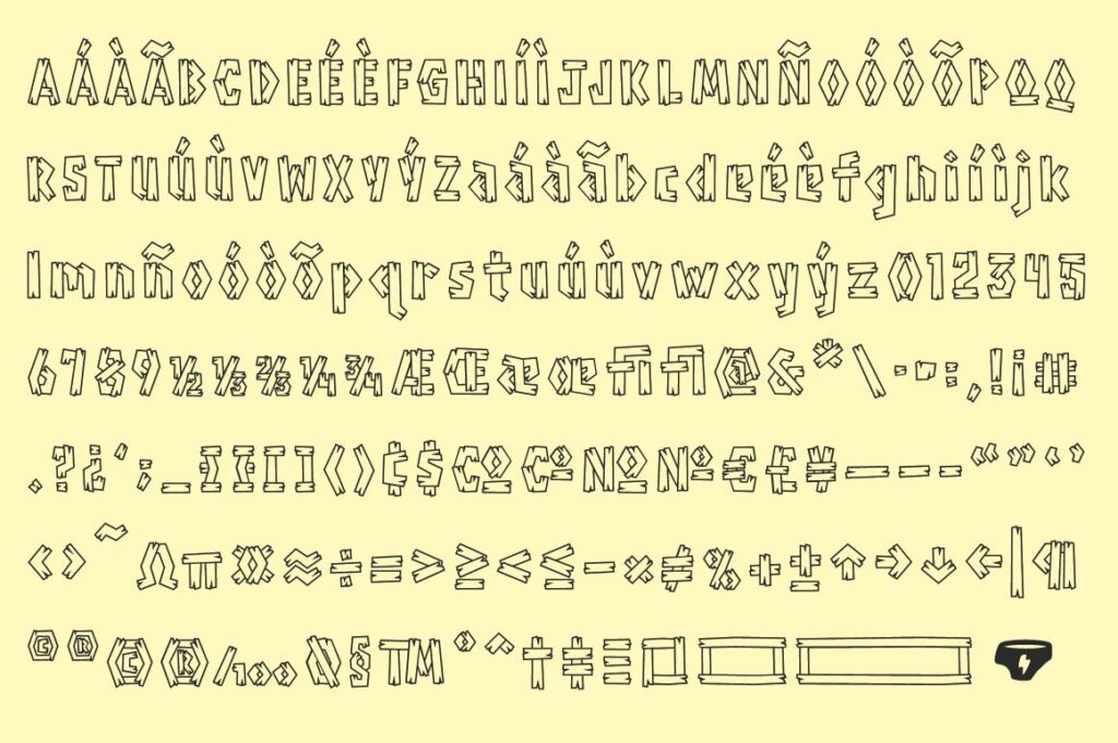 Survivor Wood Font – MasterBundles