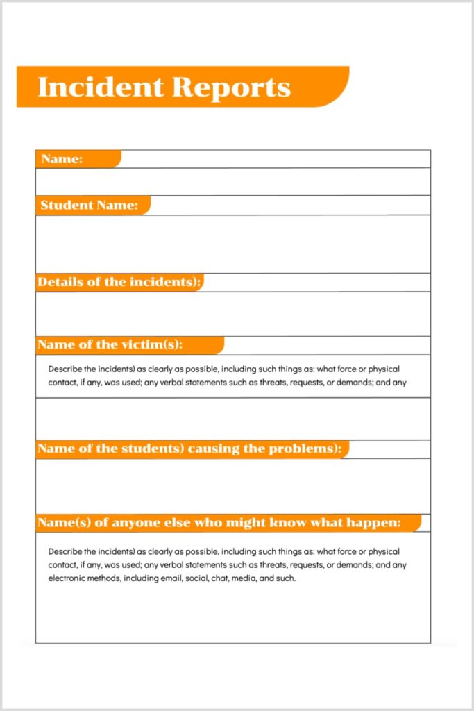 25 Best Police Report Templates for 2023 – MasterBundles