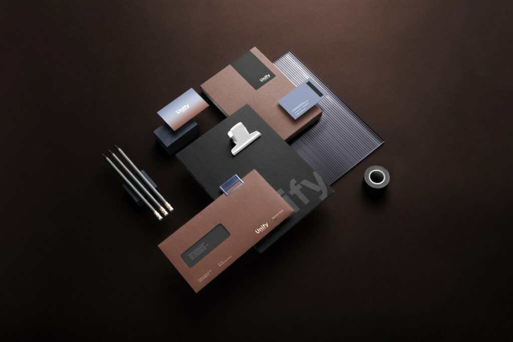 Unify Branding Mockup Kit – MasterBundles