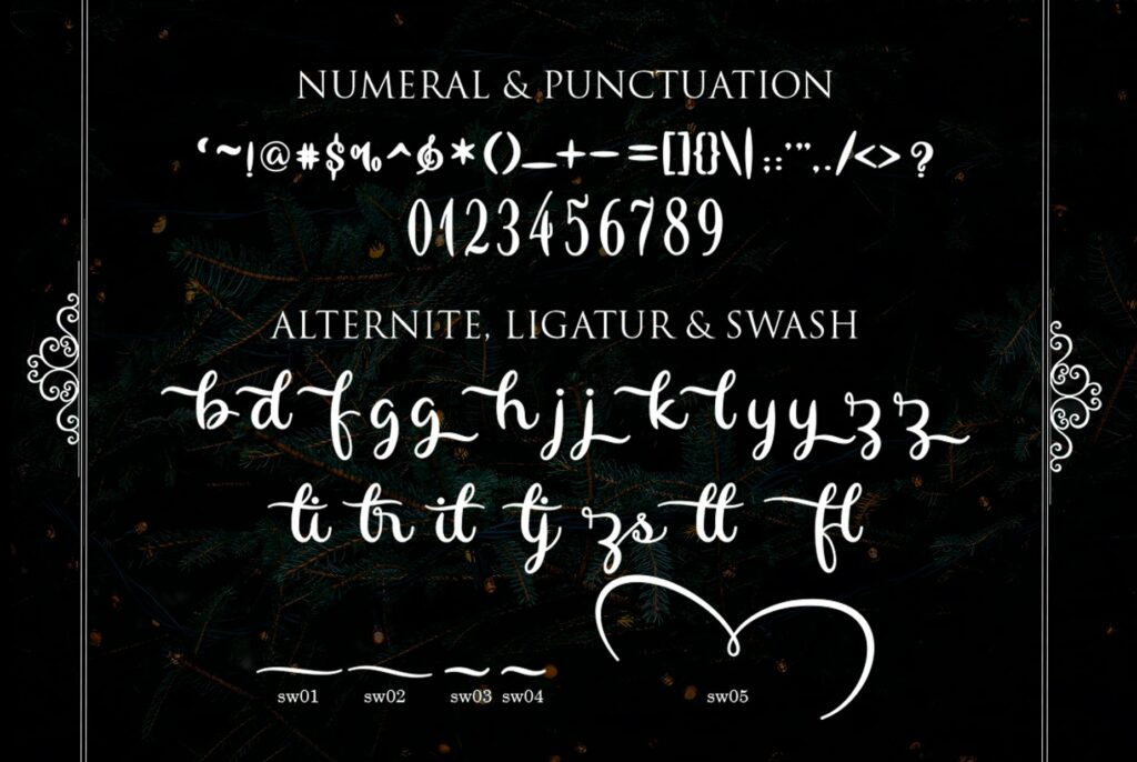 Butterfly Font - Swash Style – MasterBundles