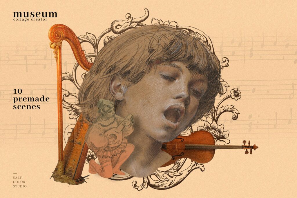 Museum Collage Creator – MasterBundles