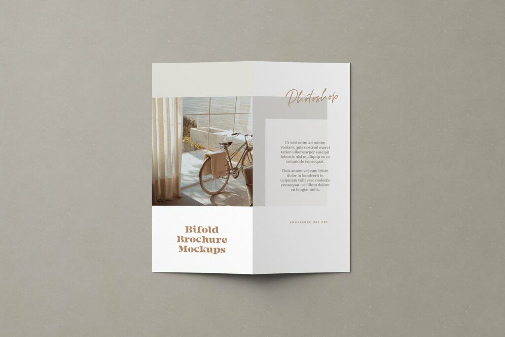 Bifold DL Brochure Mockups – MasterBundles