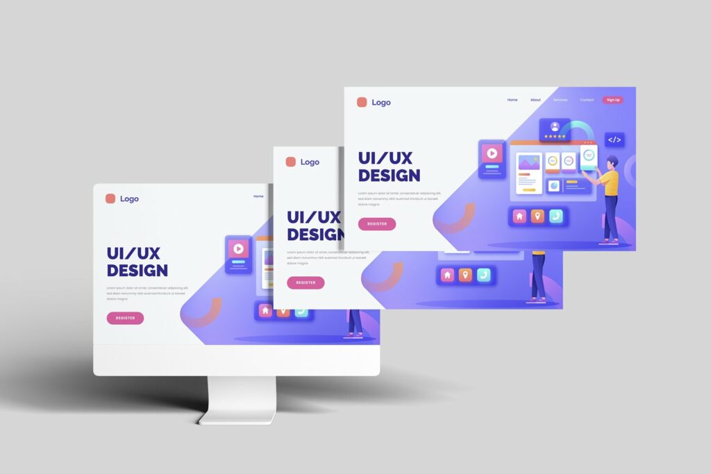 Desktop Screen Mockups – MasterBundles