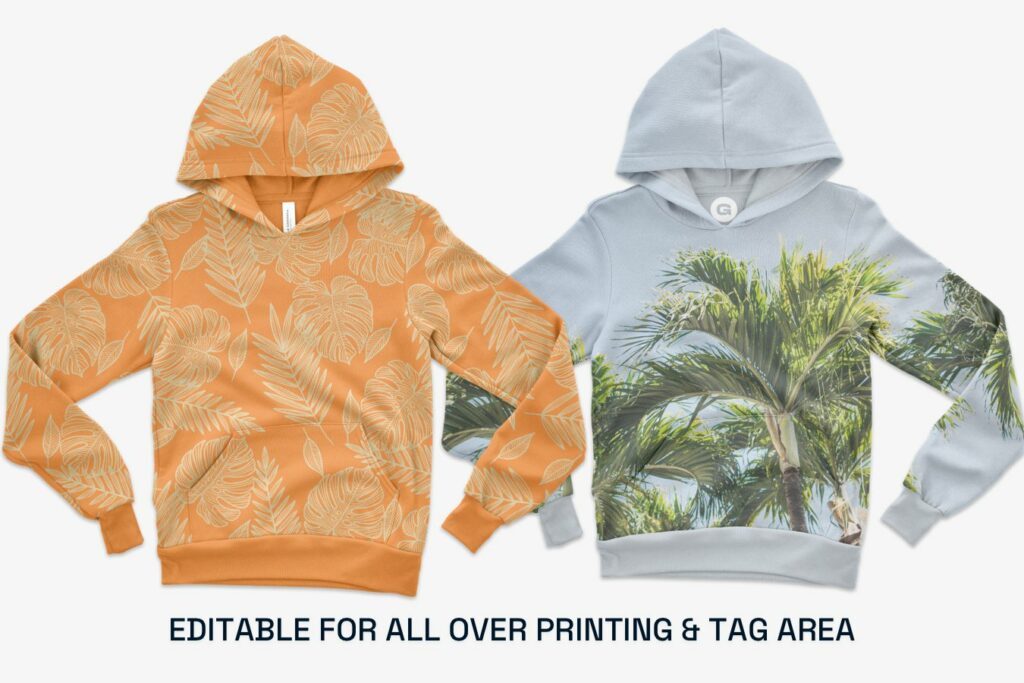 Bella Canvas Youth Pullover Mockups – MasterBundles