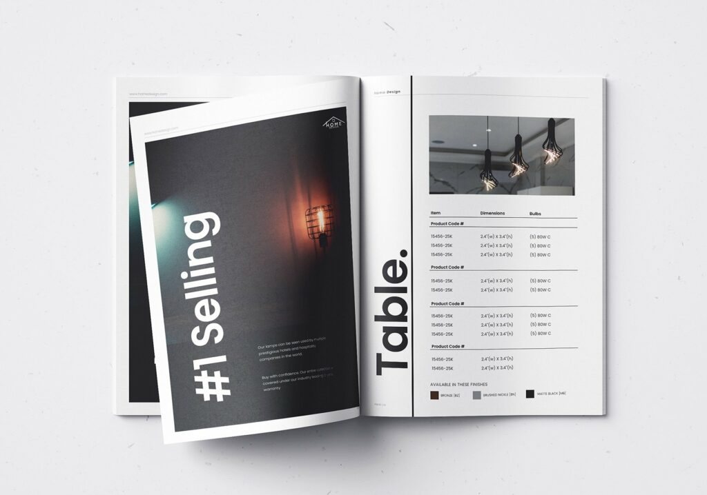 Product Catalog | Docx, Indd – MasterBundles