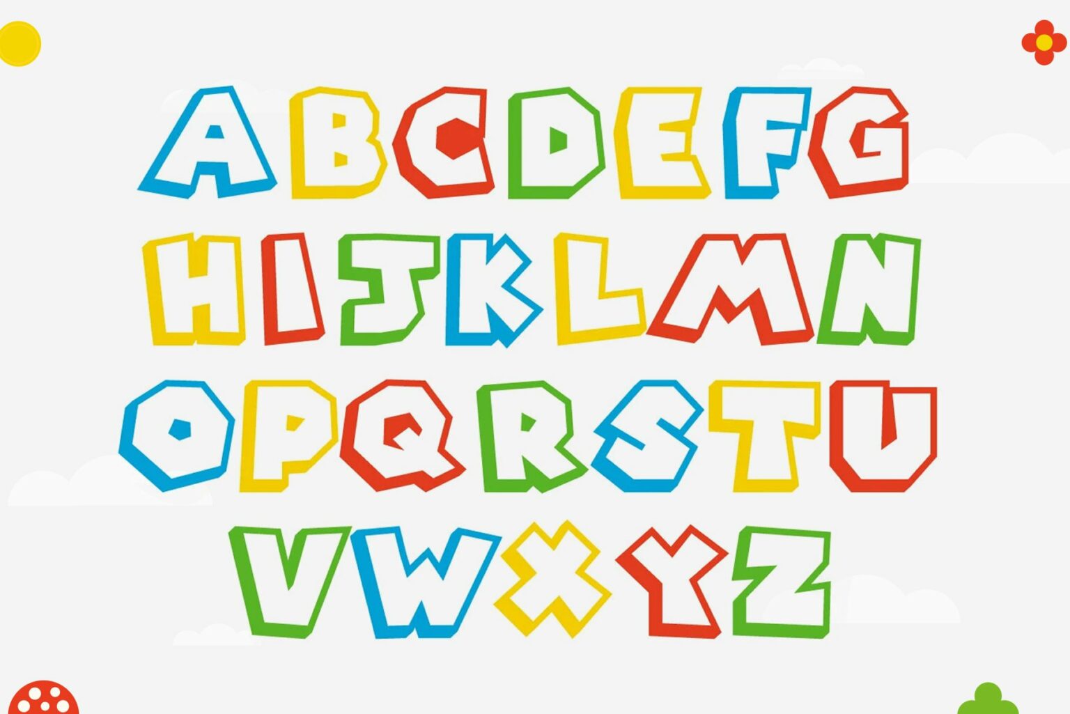 Super Color SVG Font – MasterBundles