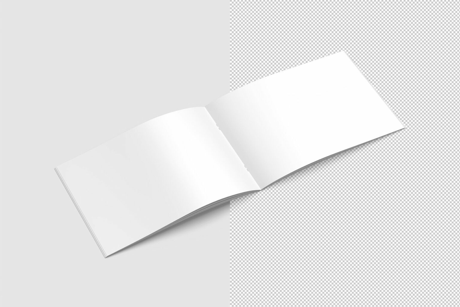 A4 Landscape Brochure Mockup – MasterBundles