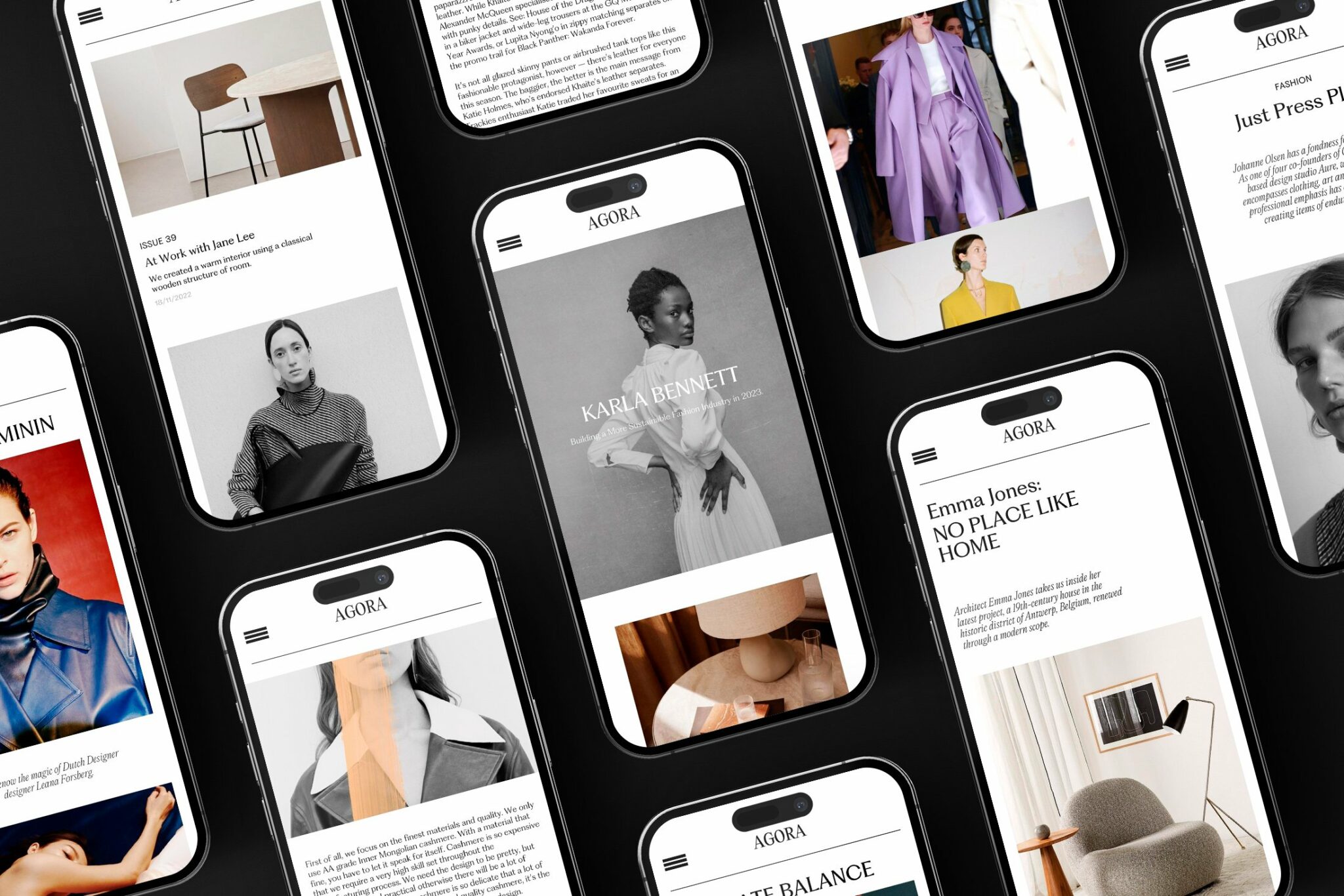 AGORA / Device Mockups – MasterBundles