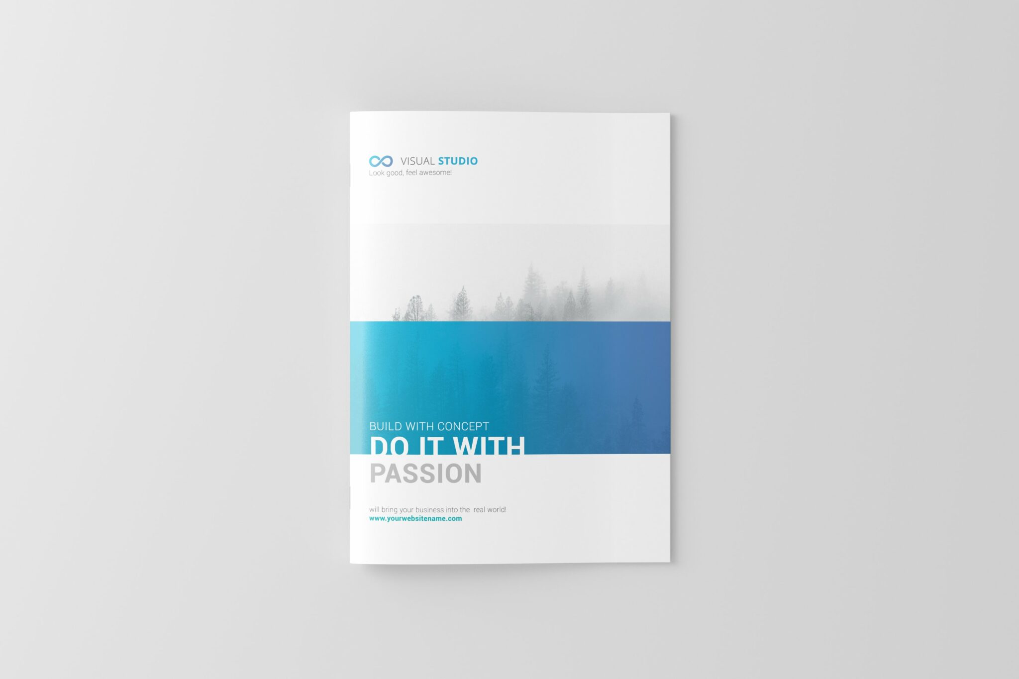 A4 Brochure / Catalog Mock-Ups – MasterBundles