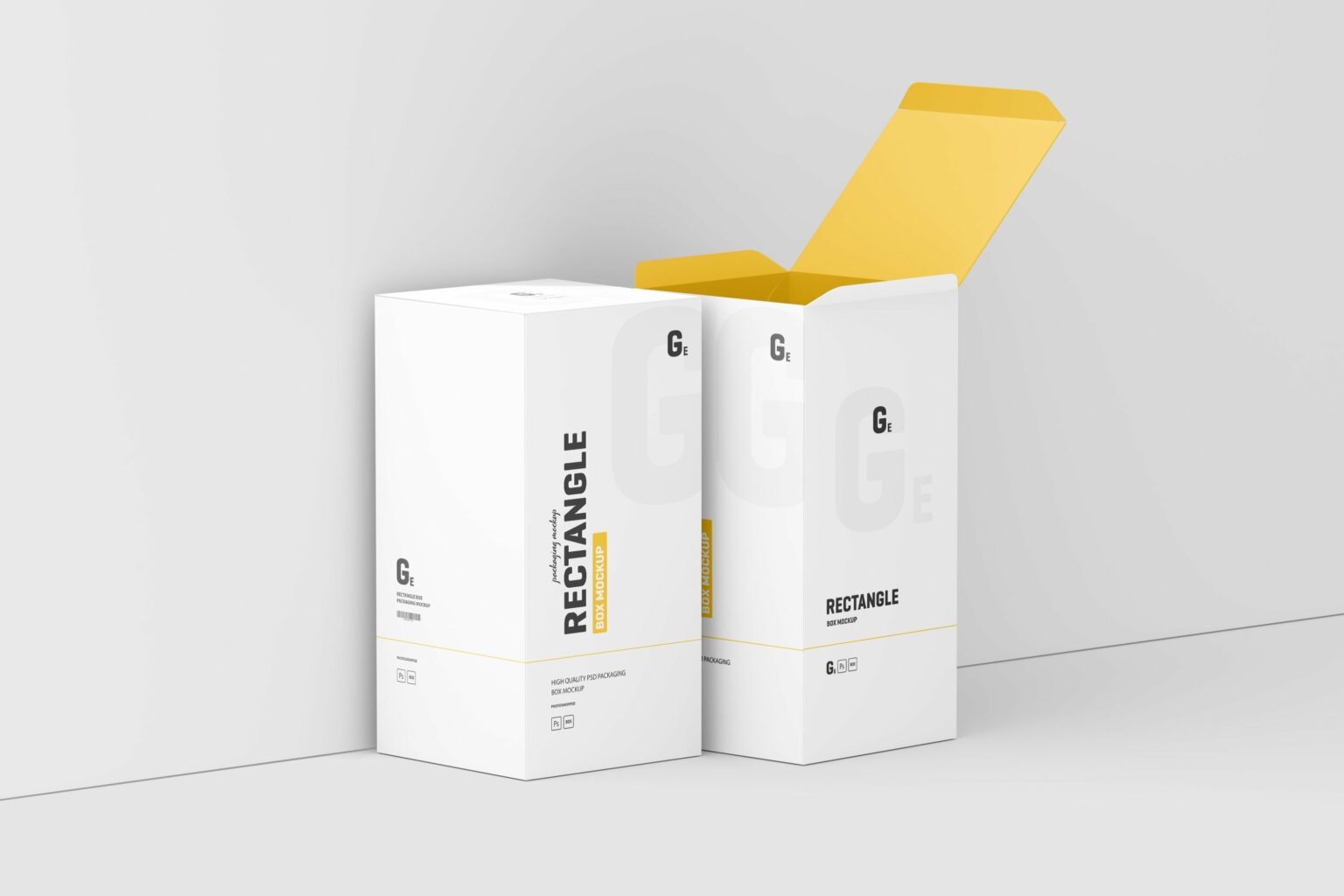 Rectangle Box Packaging Mockup – MasterBundles