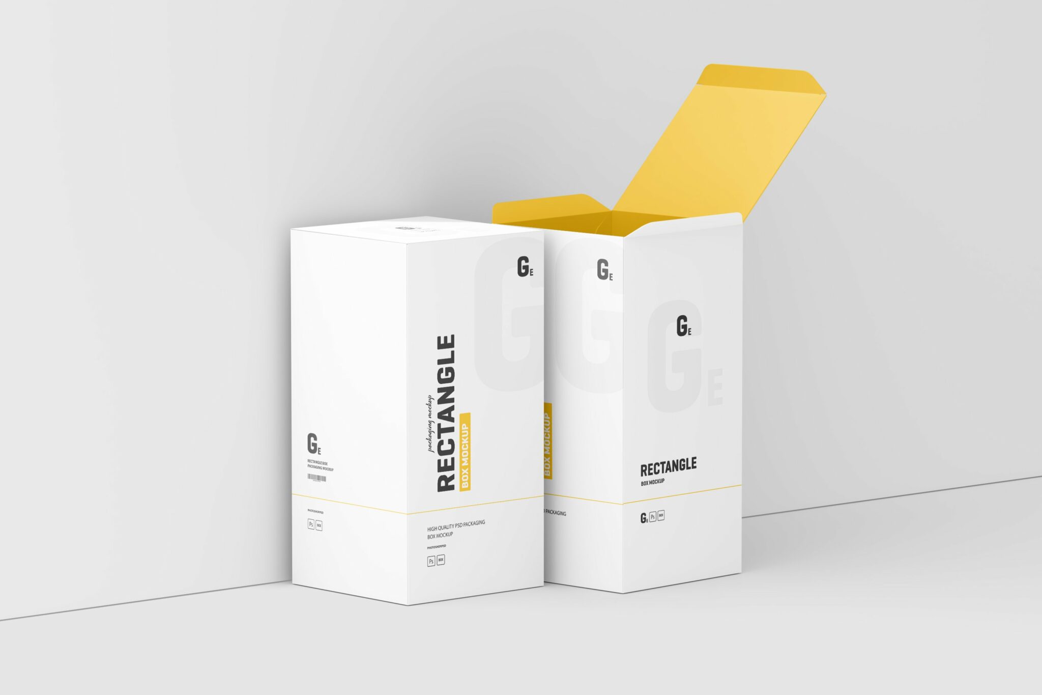 Rectangle Box Packaging Mockup – MasterBundles