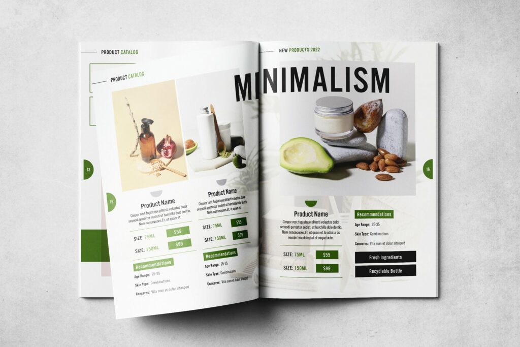 Product Catalog Layout – MasterBundles