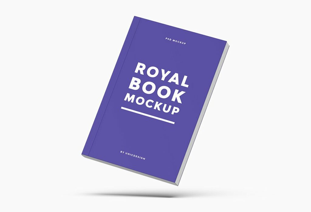 Royal Book Mockup – MasterBundles