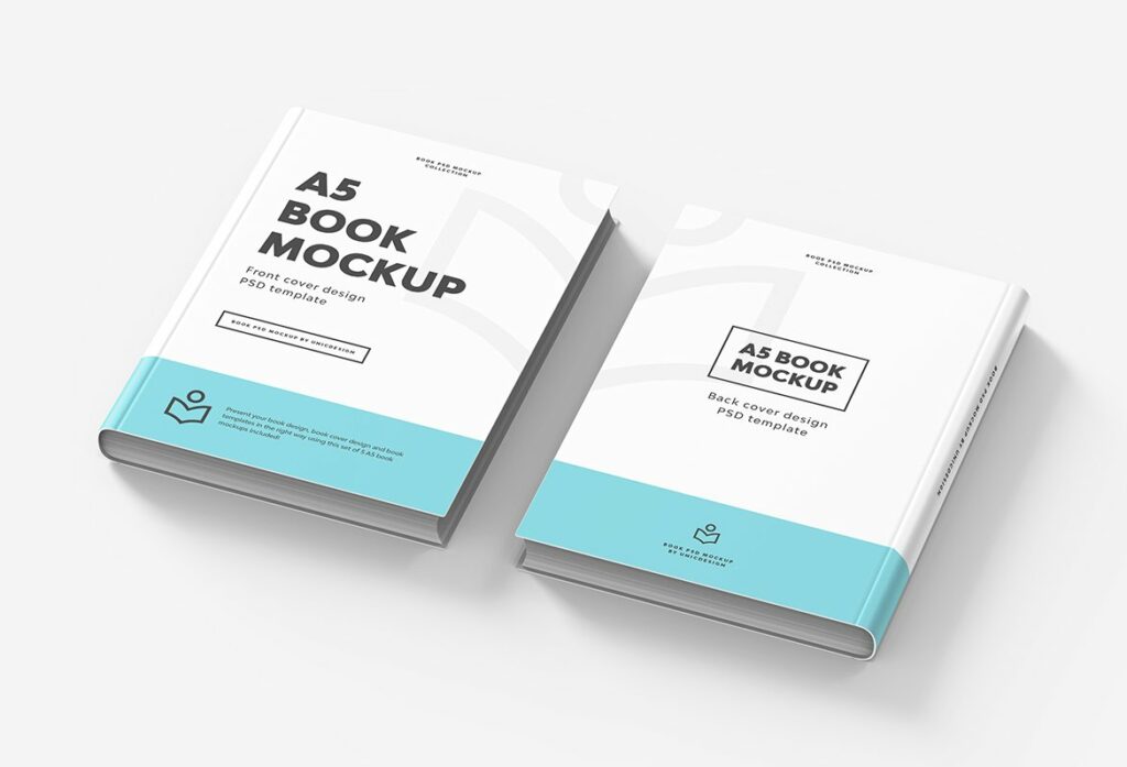 A5 Book Mockup – MasterBundles
